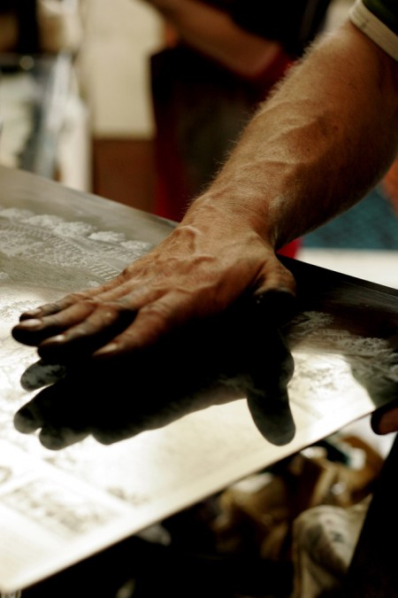 Printmaking & its place between commercial printing & fine art.